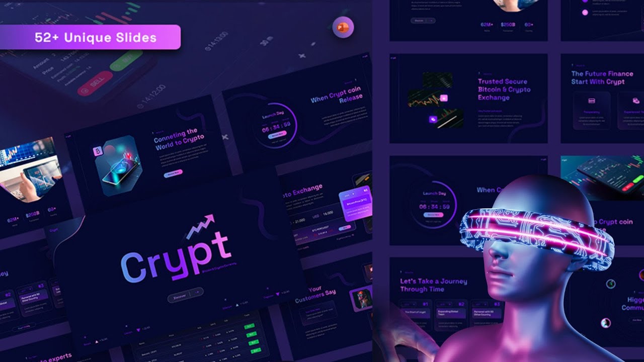 🔴 Download Cryptocurrency PowerPoint Template Presentations & Slides