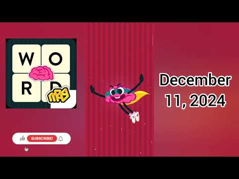 WordBrain Holiday Event December 11, 2024 - All Parts Answers