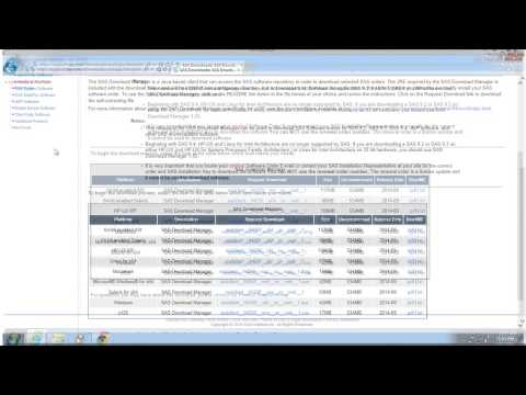 JMP®: How to Use the SAS® Download Manager to Install JMP 12 Software