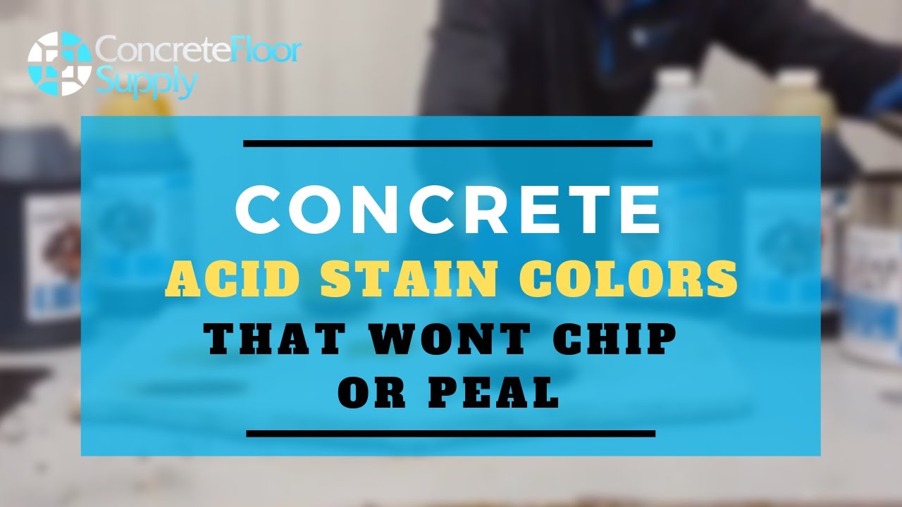 Concrete Acid Stain Colors