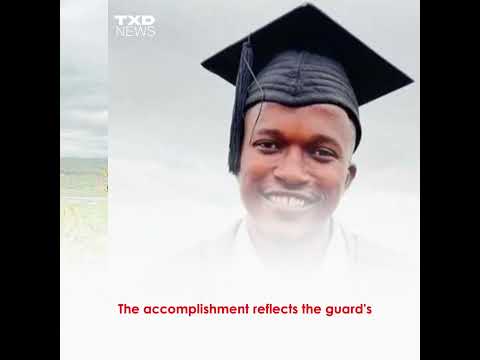 From Sleepless Nights to Success: Security Guard Graduates with Diploma in Policing