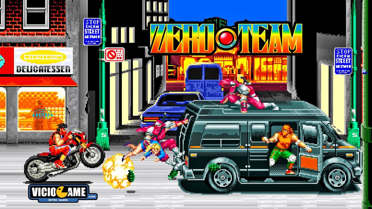 🎮 Zero Team (Arcade) Complete Gameplay