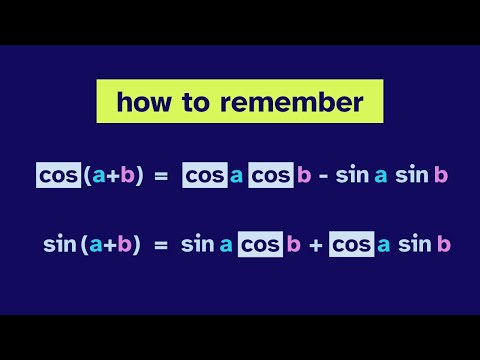 The Trick to Angle Sum Identities