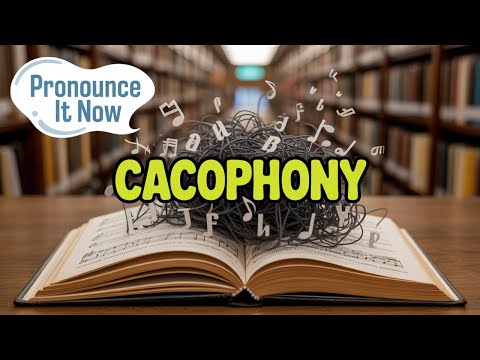 How Do You Pronounce Cacophony?