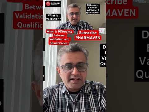 What is difference between Validation & Qualification? #validation #qualification @PHARMAVEN