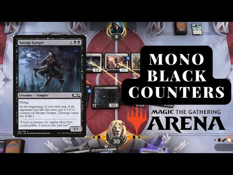 Mono Black Counters | Magic: The Gathering Arena Precon | MTG India