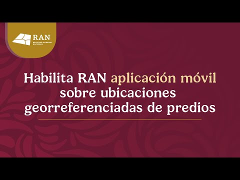 El RAN habilita aplicación móvil sobre ubicación georreferenciada de ...