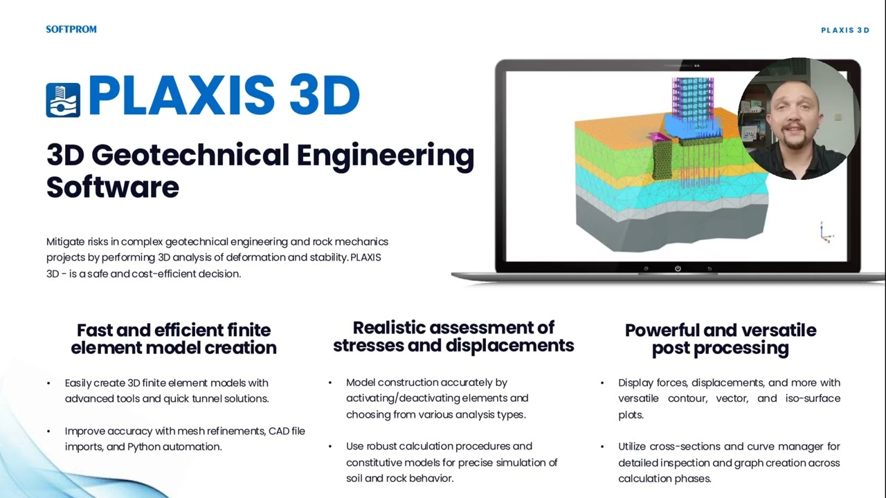 Master Geotechnical Challenges with PLAXIS 3D | Bentley Systems