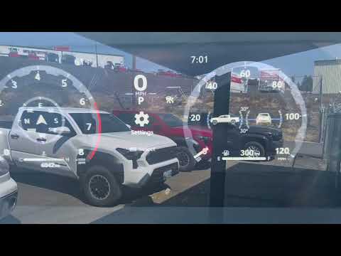 2024 Toyota Tacoma fuel economy MPG and range on a full tank of fuel