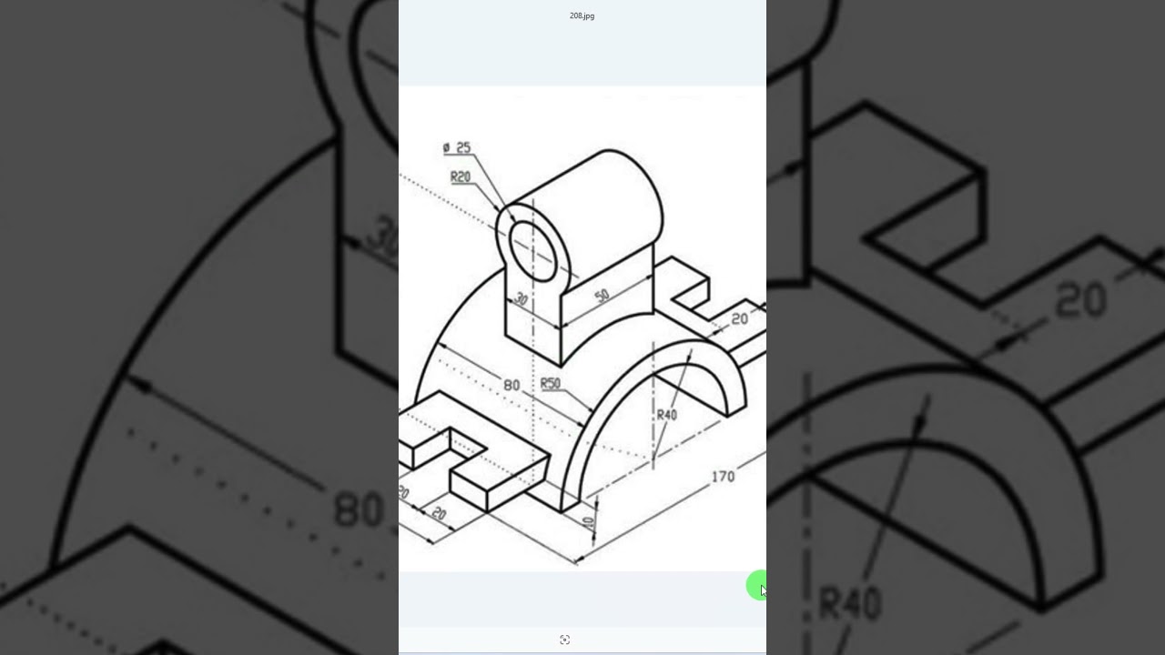Fusion360 Part Modeling Tutorial-208. #design #3dmodeling #modelingtutorial #engineering#fusion360