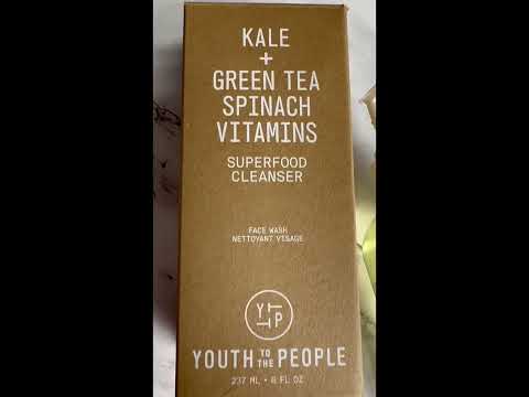 Youth To The People Kale + Green Tea Spinach Vitamins Superfood cleanser