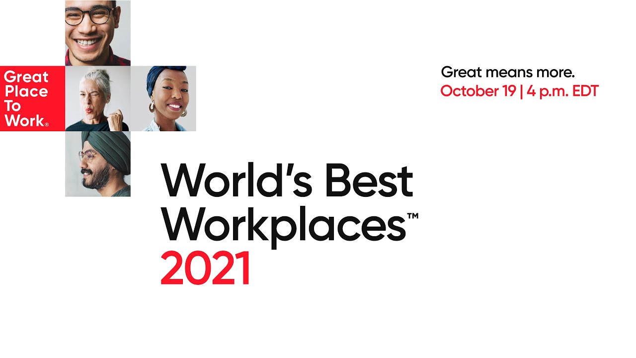 World's Best Workplaces in 2021