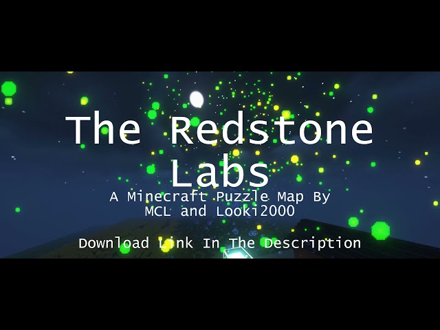 The Redstone Labs (PUZZLE MAP) Minecraft Map