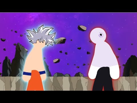 Goku Vs Jiren Stick Fight pt. 2!!