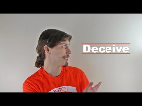BIA's Vocab Drill of the Day - Deceive