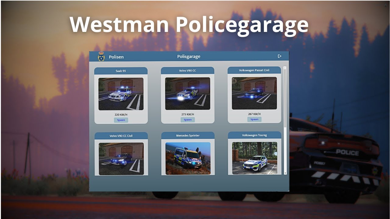 [FREE] [ESX/QB] Policegarage - FiveM Releases - Cfx.re Community