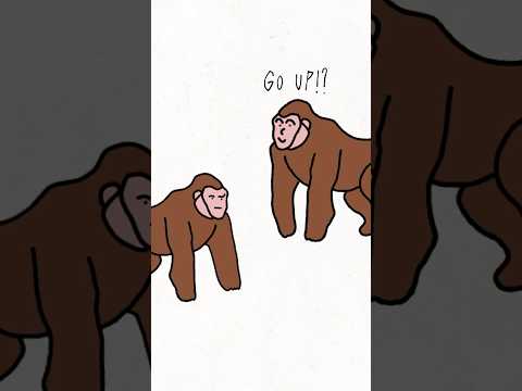 Crypto Crashes Explained with Bananas 🍌 Monkey Economics Gone Wild! #MonkeyEconomics #animation