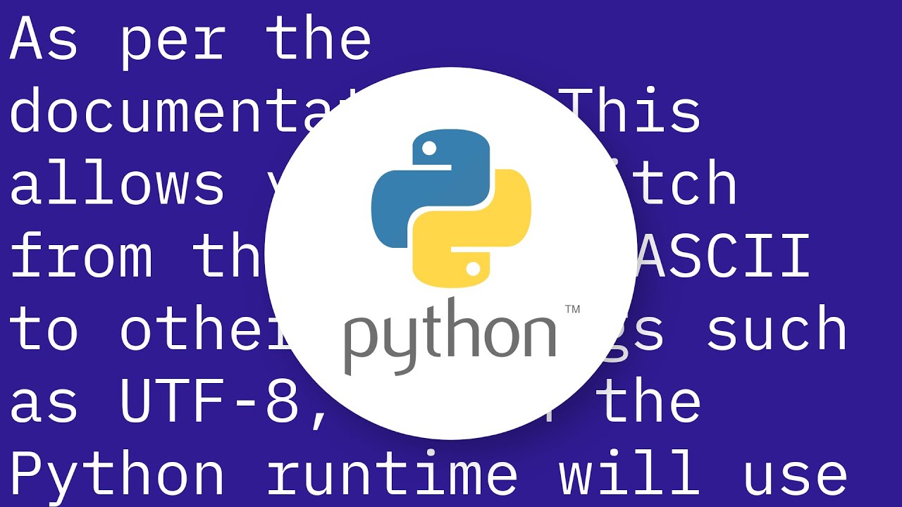 Why should we NOT use sys.setdefaultencoding(