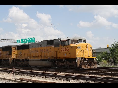 Union Pacific SD60M #2263 Leads a Manifest
