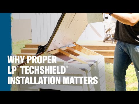 Why LP® TechShield® Radiant Barrier Only Works When Installed Correctly
