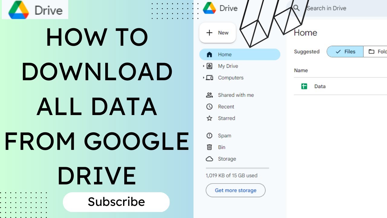 How To Download All Data From Google Drive