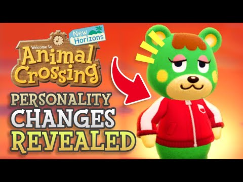 Every Personality CHANGE in Animal Crossing