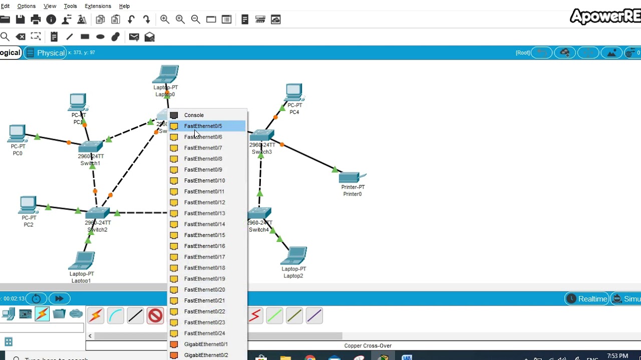 Laboratory Exercise 2: Building Network Topology and Design