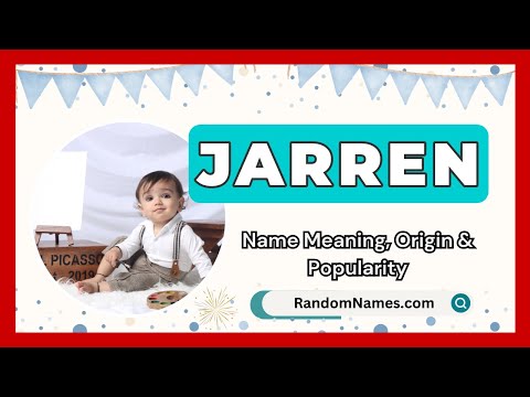 Jarren - Baby Boy Name Meaning, Origin & Popularity - RandomNames.com