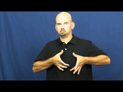 American Sign Language ASL Video Dictionary - polka dot