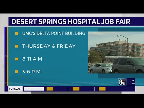 UMC holding career fair for laid-off Desert Springs Hospital employees
