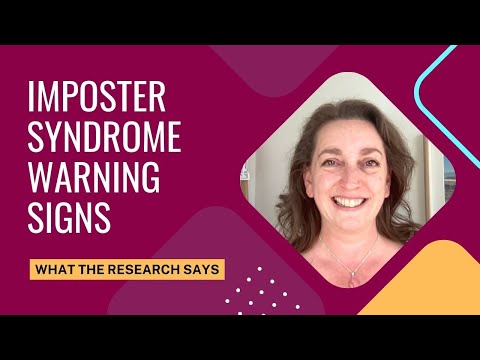What Are The Imposter Syndrome Warning Signs
