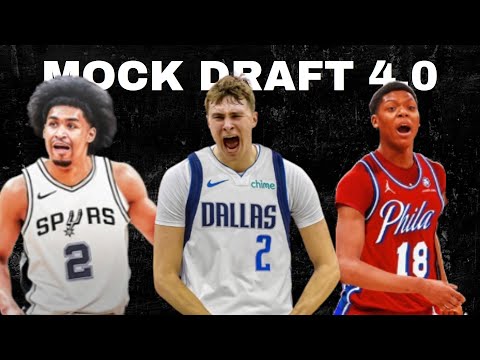 2025 NBA Mock Draft 4.0 | Post Lottery + Combine Edition!