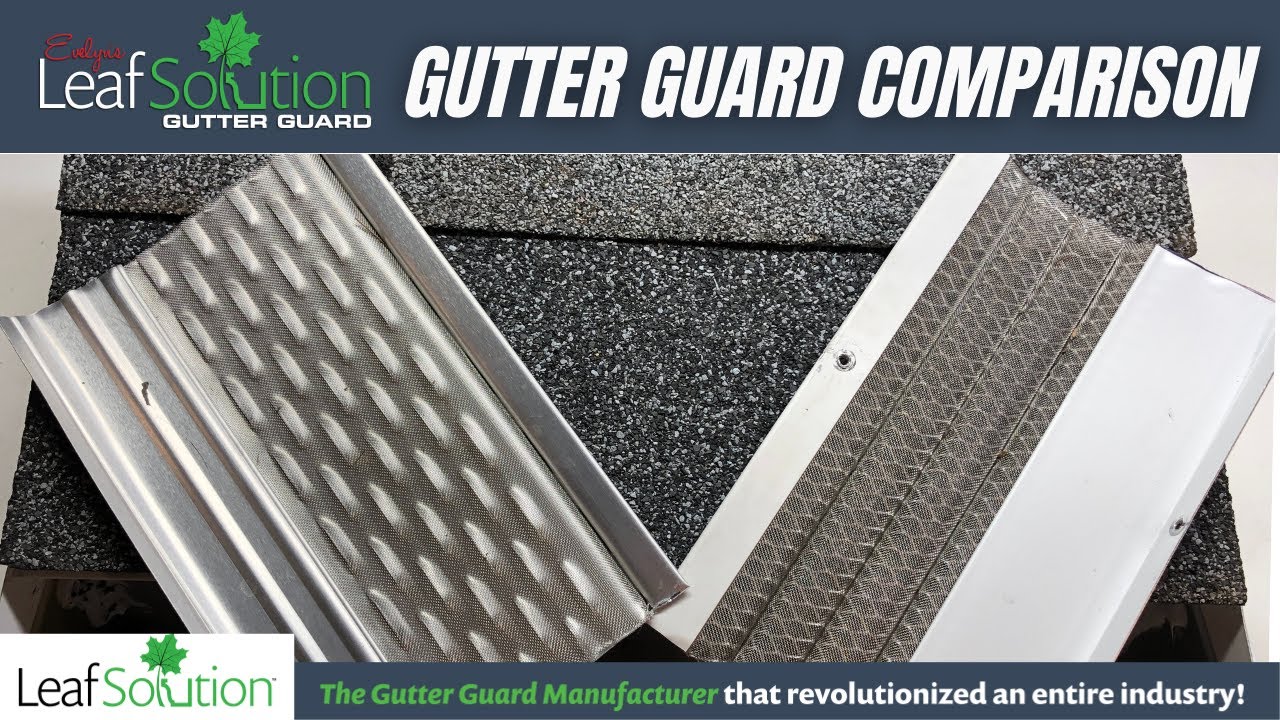 Gutter Guard Comparison | Leaf Solution vs. Aluminum Mesh