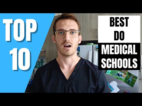 BEST DO Medical Schools...based on BOARD SCORES! (COMLEX 1)