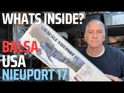 Review Balsa USA Nieuport 17 RC Plane Kit, with extras