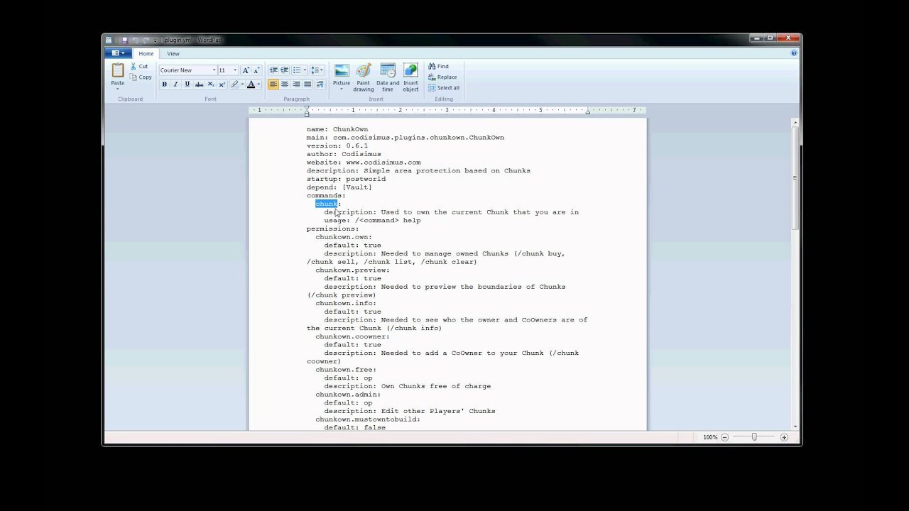 Change a Bukkit Plugin Command
