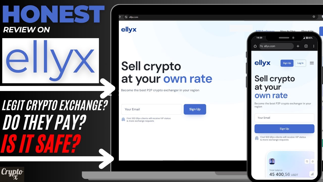 100% Honest Review On Ellyx Exchange In 2025 | Can You Sell Crypto At Your Own Rate On Ellyx?