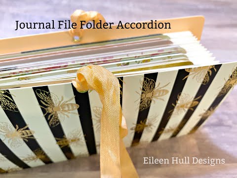 Journal File Folder Accordion