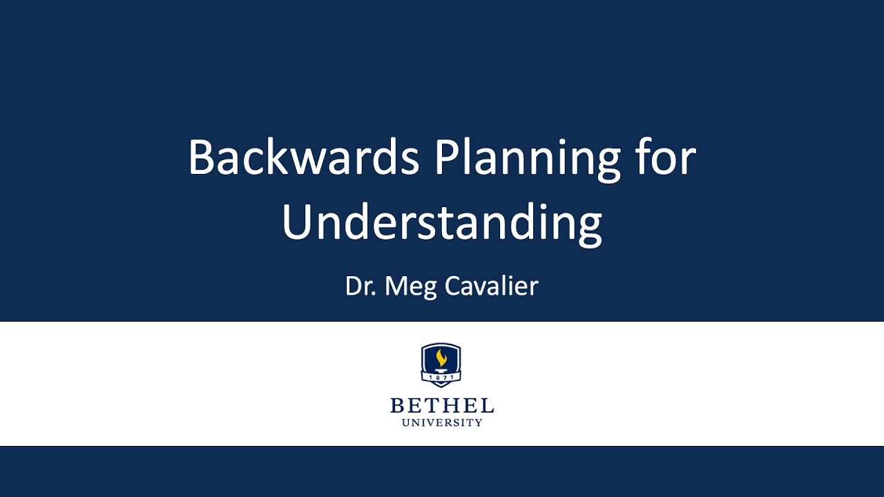 Backwards Planning for Understanding