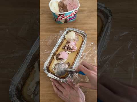Neapolitan Ice Cream Cake 🍨 #icecream