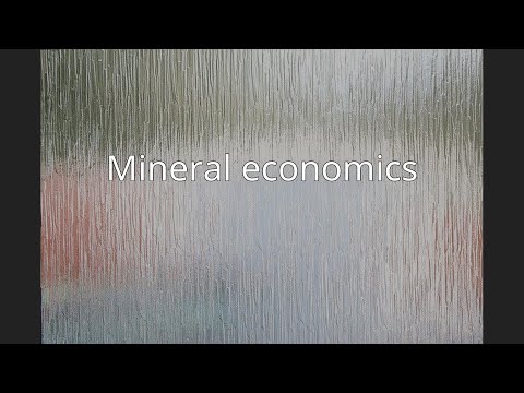 Mineral economics