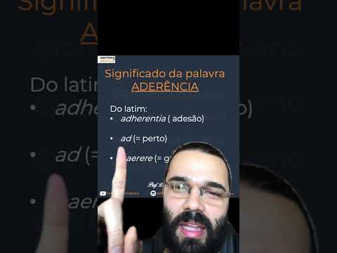 Aderência e seu significado - Anatomia Humana - Anatomia