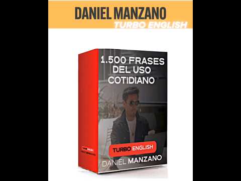 Turbo English Daniel manzano curso completo inglés americano 101 #englishgrammar #englishvocabulary