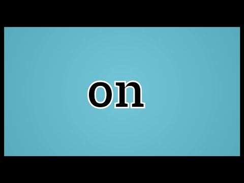 What On Means