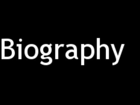 How to Pronounce Biography
