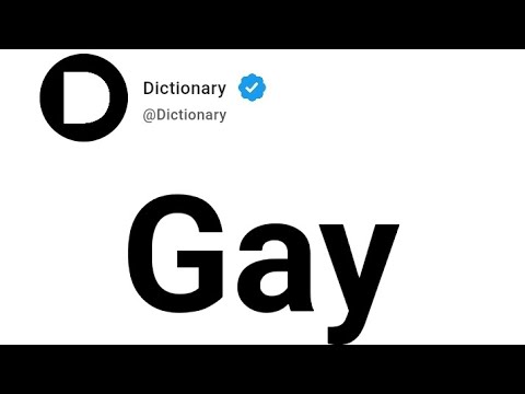 Gay Meaning In English