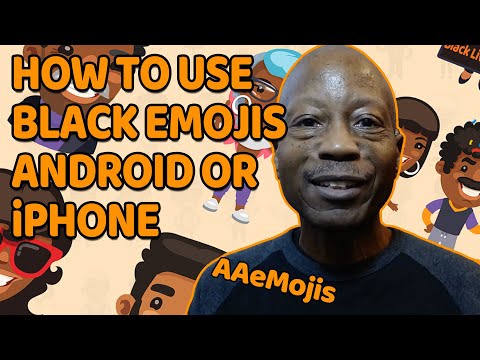 How To Use Black Emojis Android or iPhone