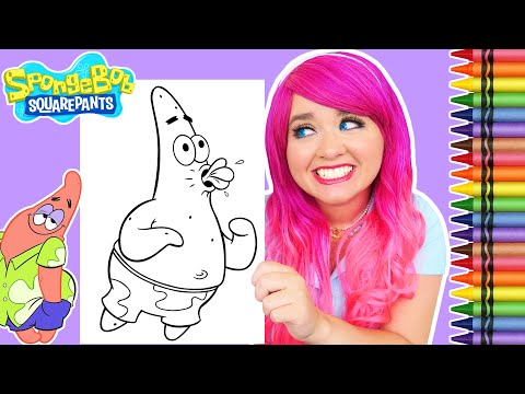Coloring Patrick SpongeBob SquarePants Coloring Page | Crayola Crayons