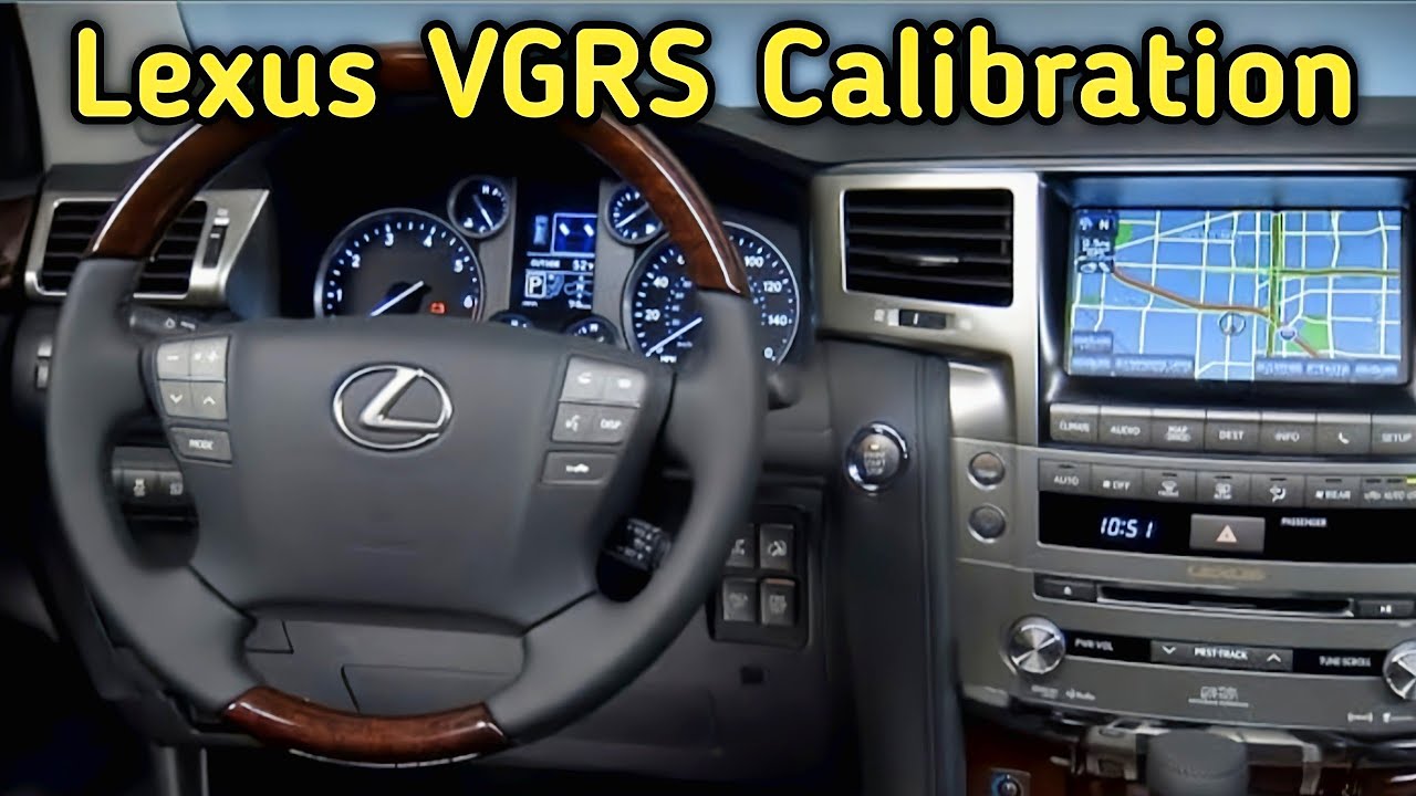 2014 Toyota Lexus 570 Steering Adjustment (VGRS) Problems Solution | How To Adjust Steering Wheel