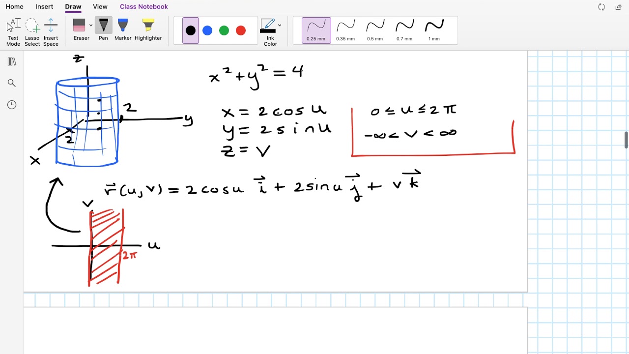 MST 113 16.6 Parametric Surfaces